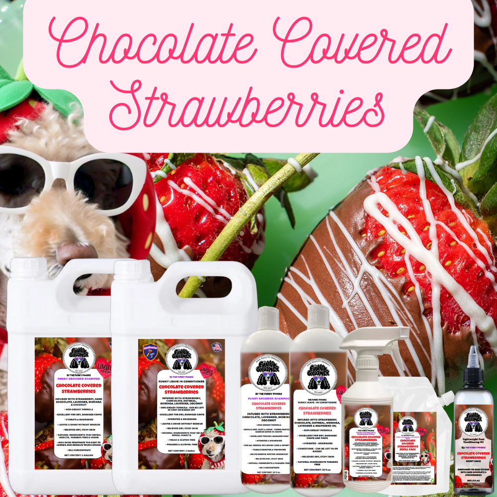The Funky Groomer - Valentines Day 50:1 Shampoo Pro Sample Kits